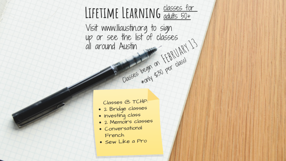 Lifetime Learning- Advanced Bridge - The Church @ Highland Park